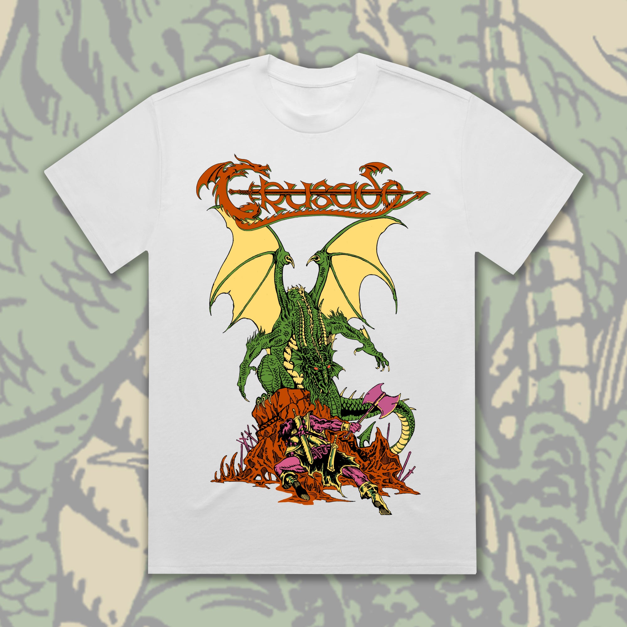 Showdown White T-Shirt – Crusade Supply Co.